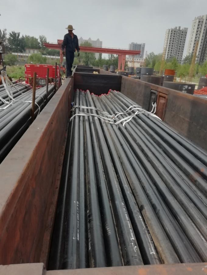 Bitumen Coating Q345B 3020mm LSAW Steel Pipe