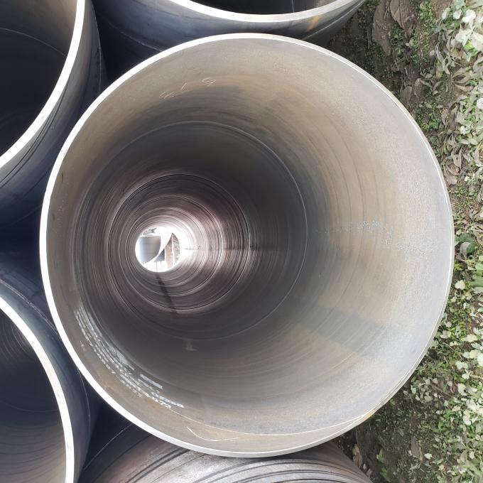 Round Shape Gas Drilling DN 200 Spiral Steel Pipe