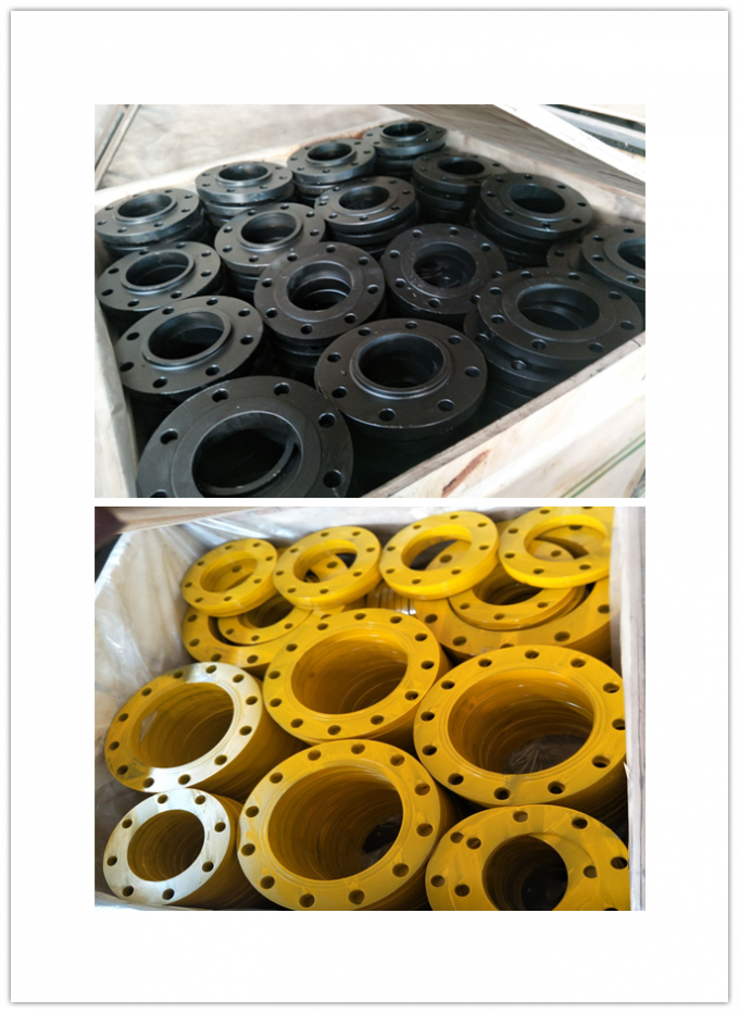 JIS DN125-350 Forged CL 300 RF Weld Neck Pipe Flanges For Oil Gas