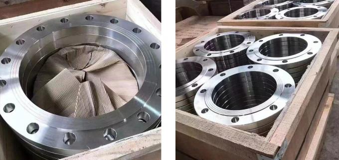 ANSI B16.5 ASME B16.5 Titanium Threaded Reducing Flange Round Shape