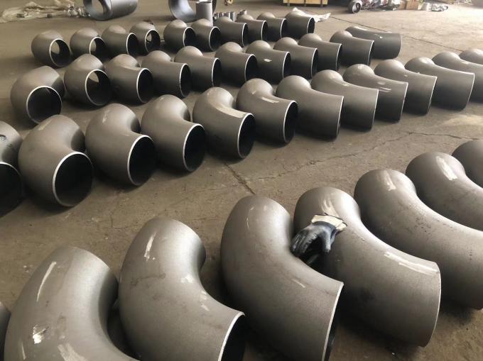 Carbon Steel Butt Weld 6" Pipe Fitting Elbow Sch80 Ansi B16.9 Lr 90 Degree